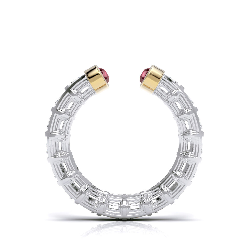 The Open Odeon Ring - Alice Herald Diamond Couture